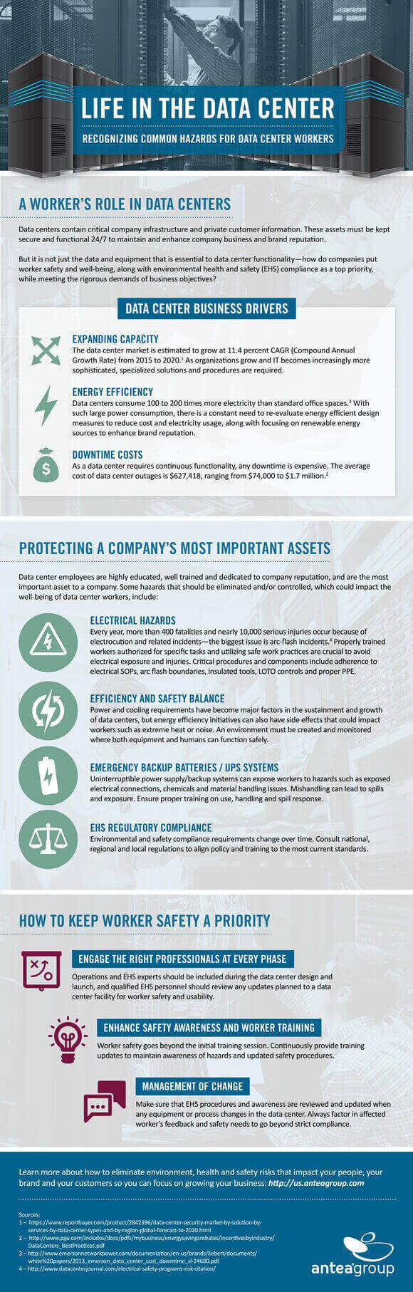 Hazardous Threats to Data Center Employee Safety – Quality Power Solutions